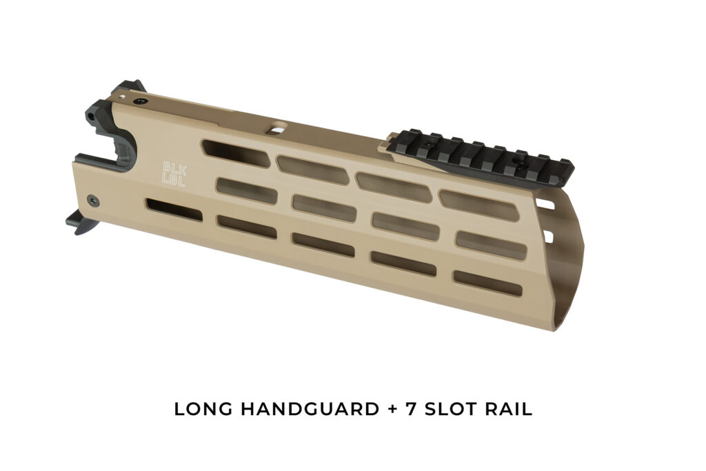 X95 TOP RAIL – BLK LBL BIPOD