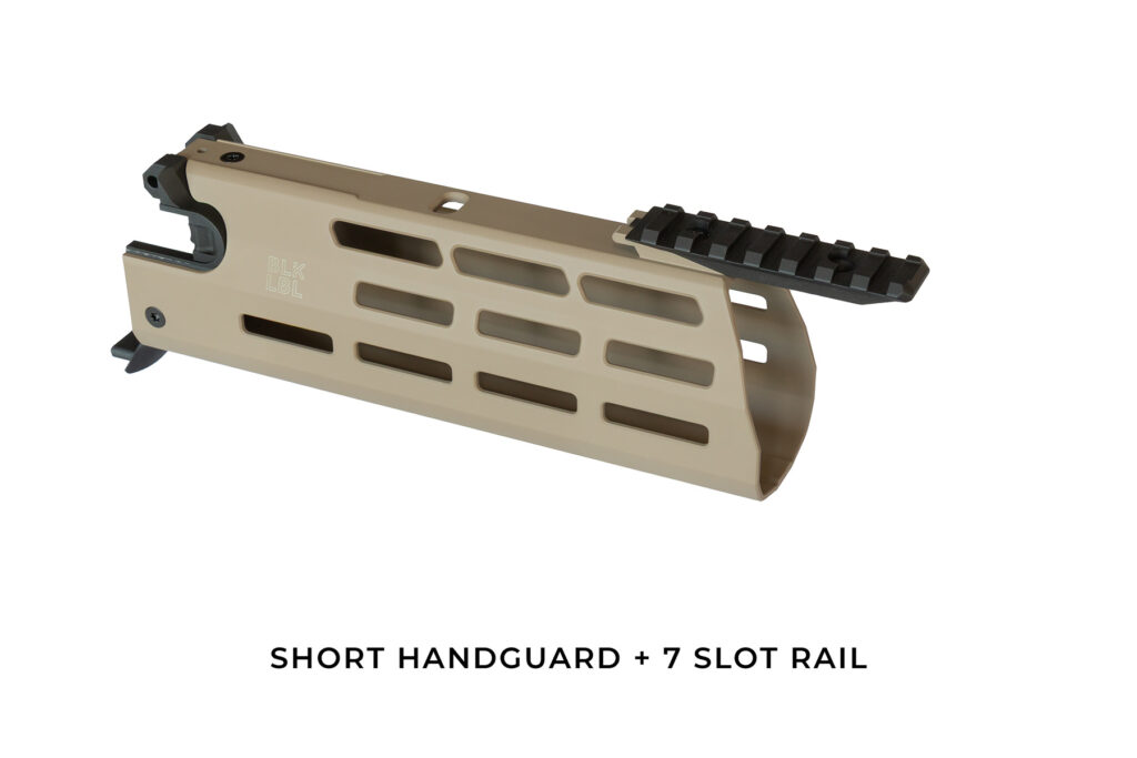 X95 TOP RAIL – BLK LBL BIPOD