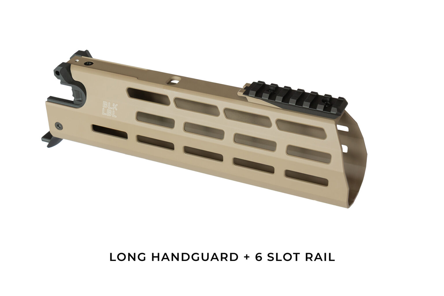 X95 TOP Accessory Rail - BLK LBL BIPOD