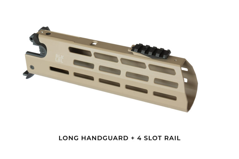 X95 TOP Accessory Rail - BLK LBL BIPOD
