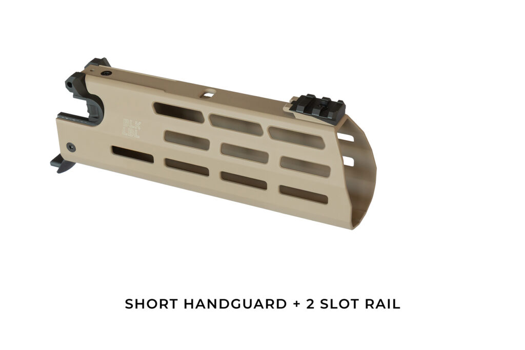 X95 TOP RAIL – BLK LBL BIPOD