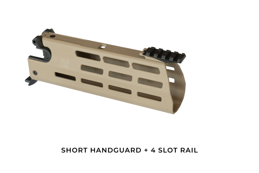 X95 TOP Accessory Rail - BLK LBL BIPOD