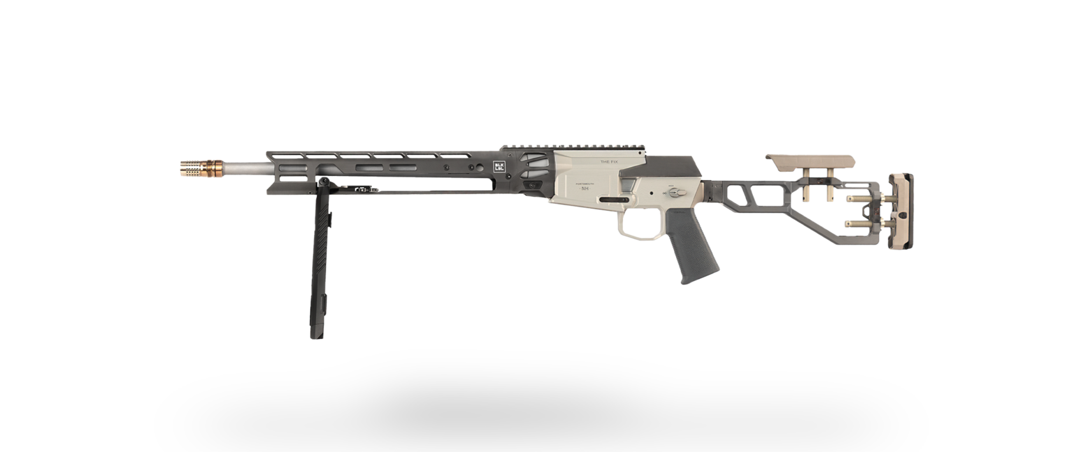 Integrated Rifle Bipods and Handguards - BLK LBL BIPOD